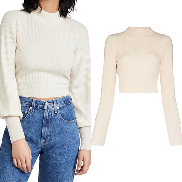 Reformation | Sweaters | Reformation Ostrea Open Back Cashmere Sweater ...